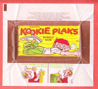 1965 TOPPS KOOKIE PLAKS WAX WRAPPER NM | eBay