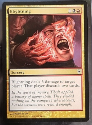Blightning [Duel Decks: Sorin vs. Tibalt] | eBay