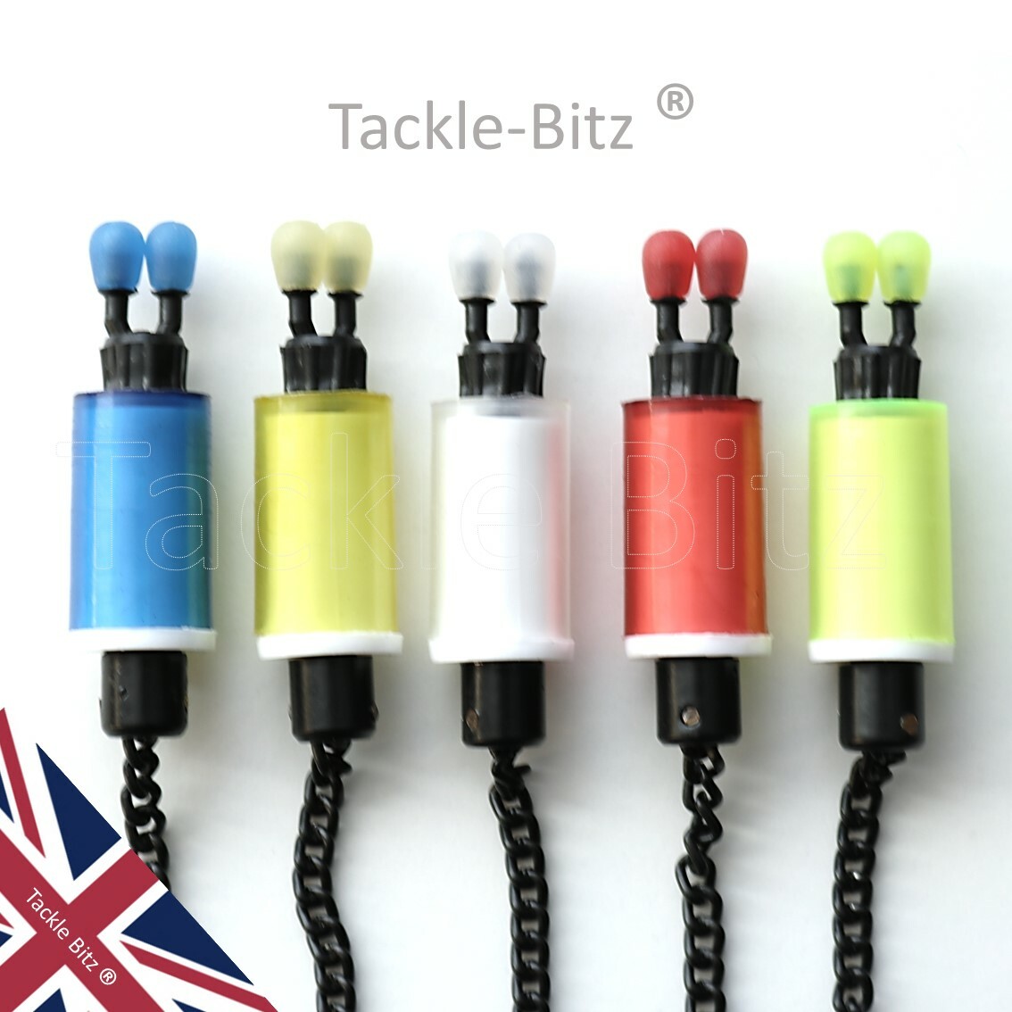 3 Bobbins Bite Indicators set Semi Short Chain 15.5cm TBNS + 3 Carp Rod Rest | eBay UK
