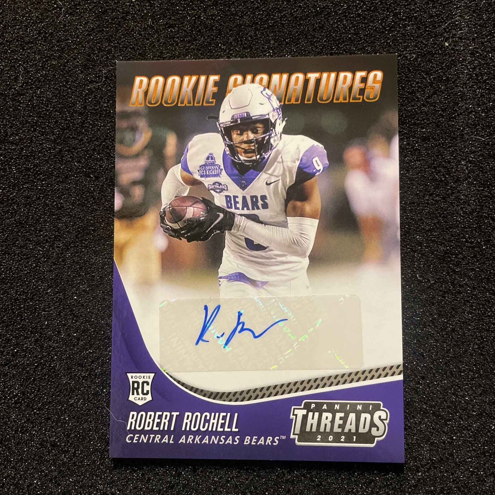 Robert Rochell RC Autograph 2021 Threads Rookie Signatures LA Rams Auto ...