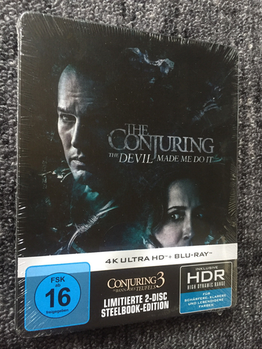 THE CONJURING 3 - THE DEVIL MADE ME - 4K Ultra HD Region FREE UHD ...