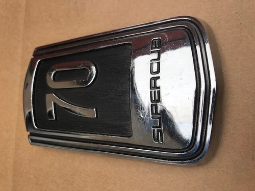 Honda C70 SuperCub 82-84 Passport front nose mask logo emblem PLS READ ...