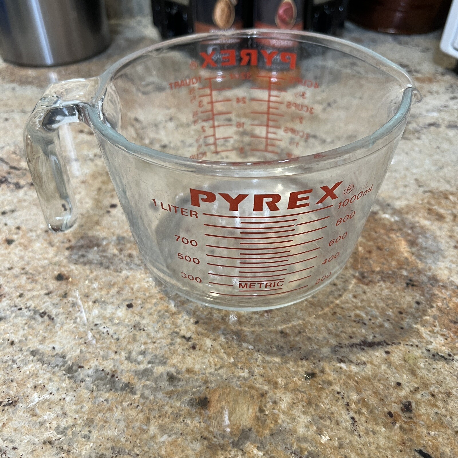 Vintage Pyrex 1 Quart/Liter Measuring Cup Corning 532 | eBay
