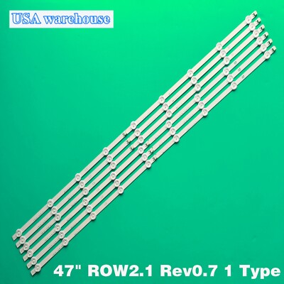 12 PCS LED strips For LG 47LA620S 47LN5400 6916L-1174A 1175A 6916L ...