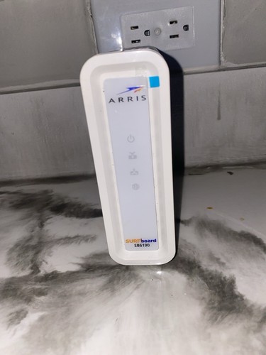 ARRIS - SURFboard SB6190 32 x 8 DOCSIS 3.0 Cable Modem - White | eBay