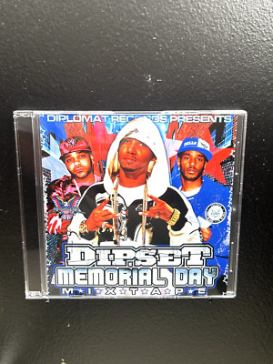 RARE DIPSET DIPLOMATS MEMORIAL DAY NYC PROMO MIXTAPE MIX CD JUELZ ...