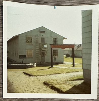 Found Photo Of Army Barracks sign read “High angle hell, you ask we ...