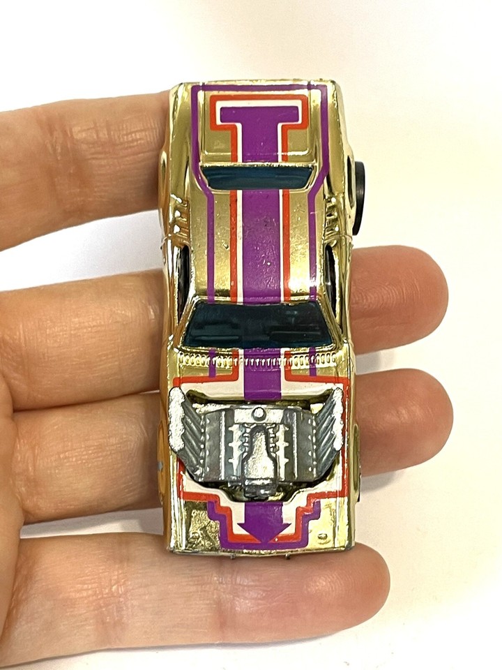Vintage ⭐️1970 Mattel Hot Wheels- Rodger Dodger Gold Chrome near MINT ...