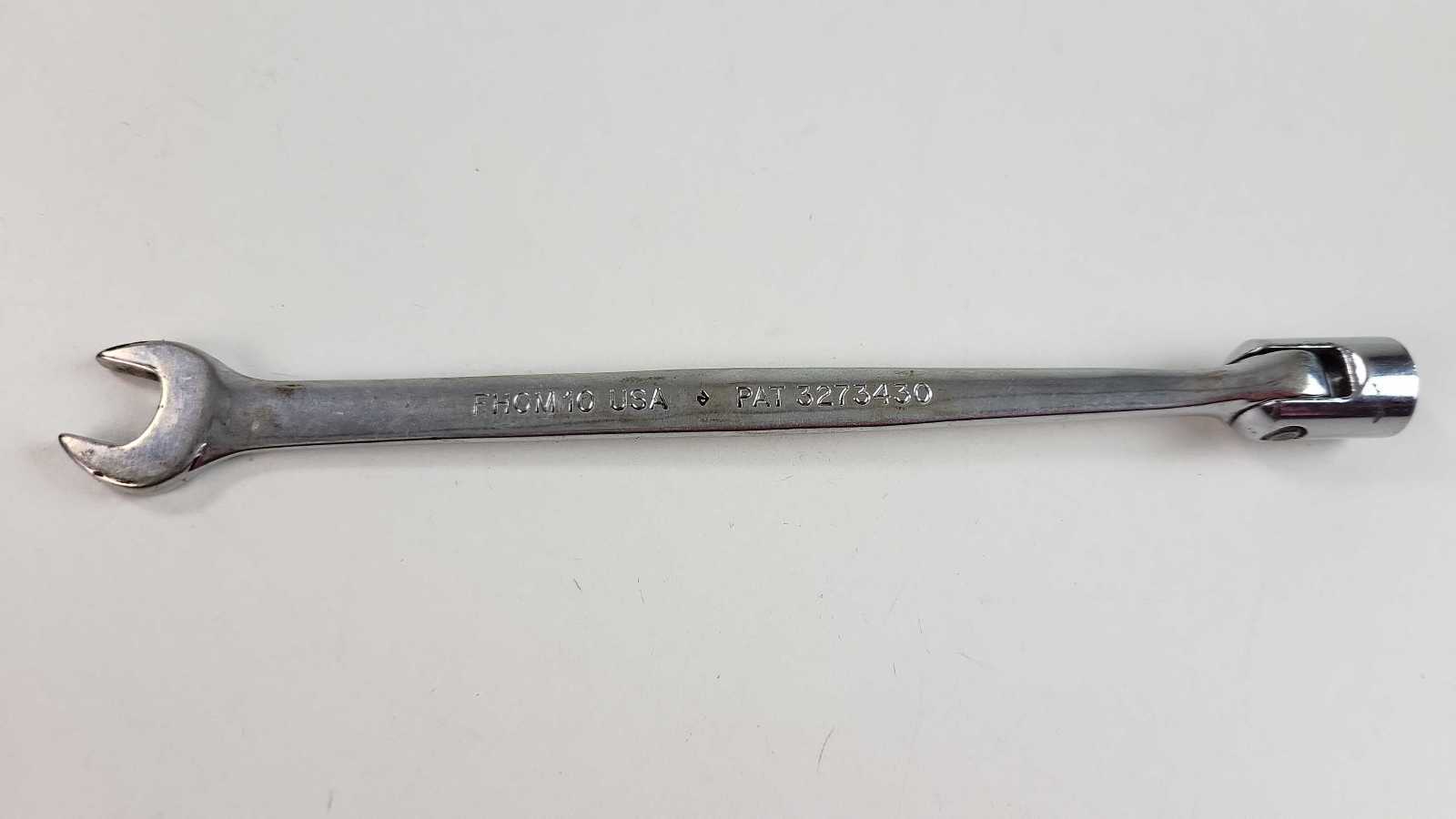 Snap-on Tools 10mm 12 Point Saltus Flex Head Socket End Wrench FHOM10 ...