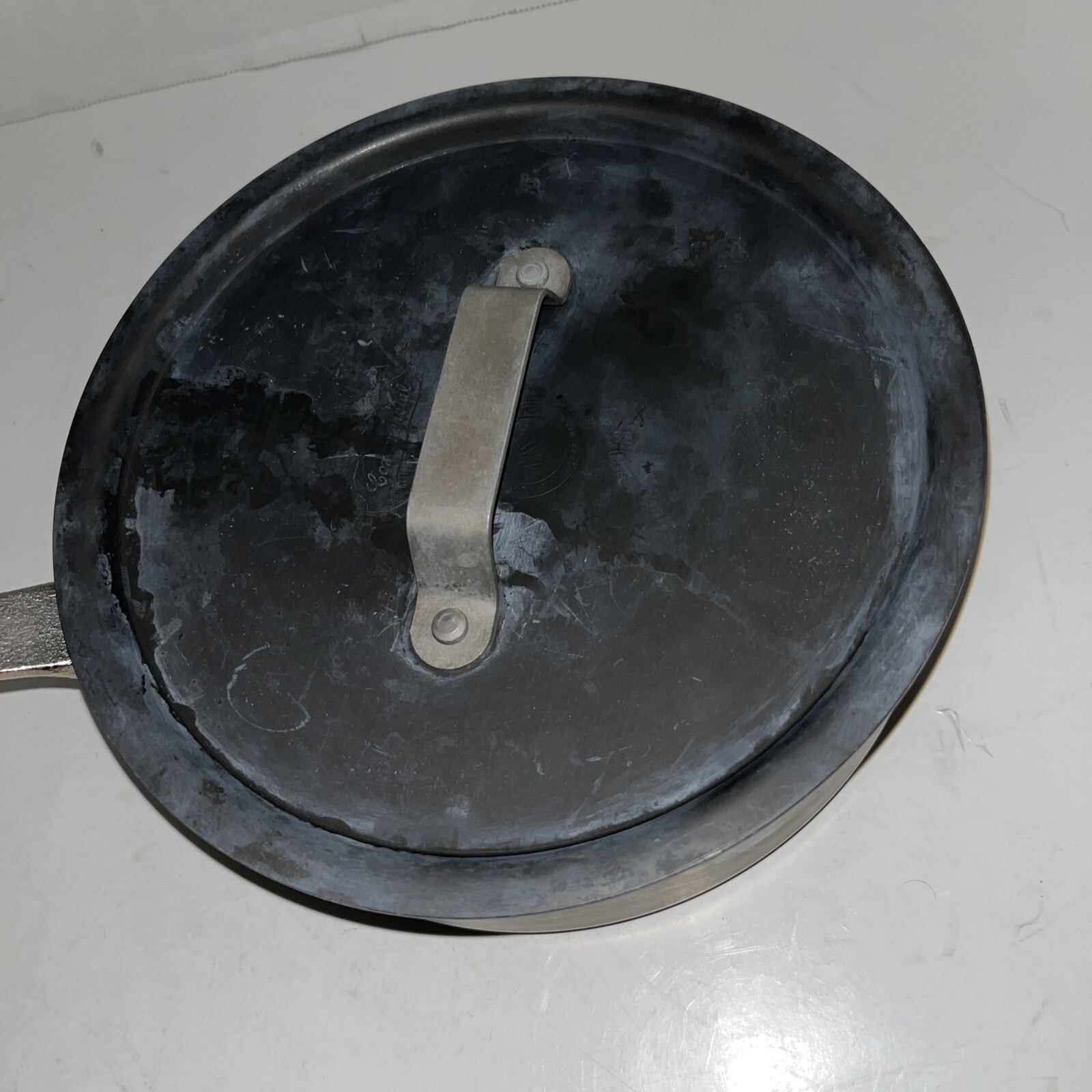 Calphalon Commercial Aluminum Cookware 2Qt Sauté Pot Sauce Pan #5002 w ...