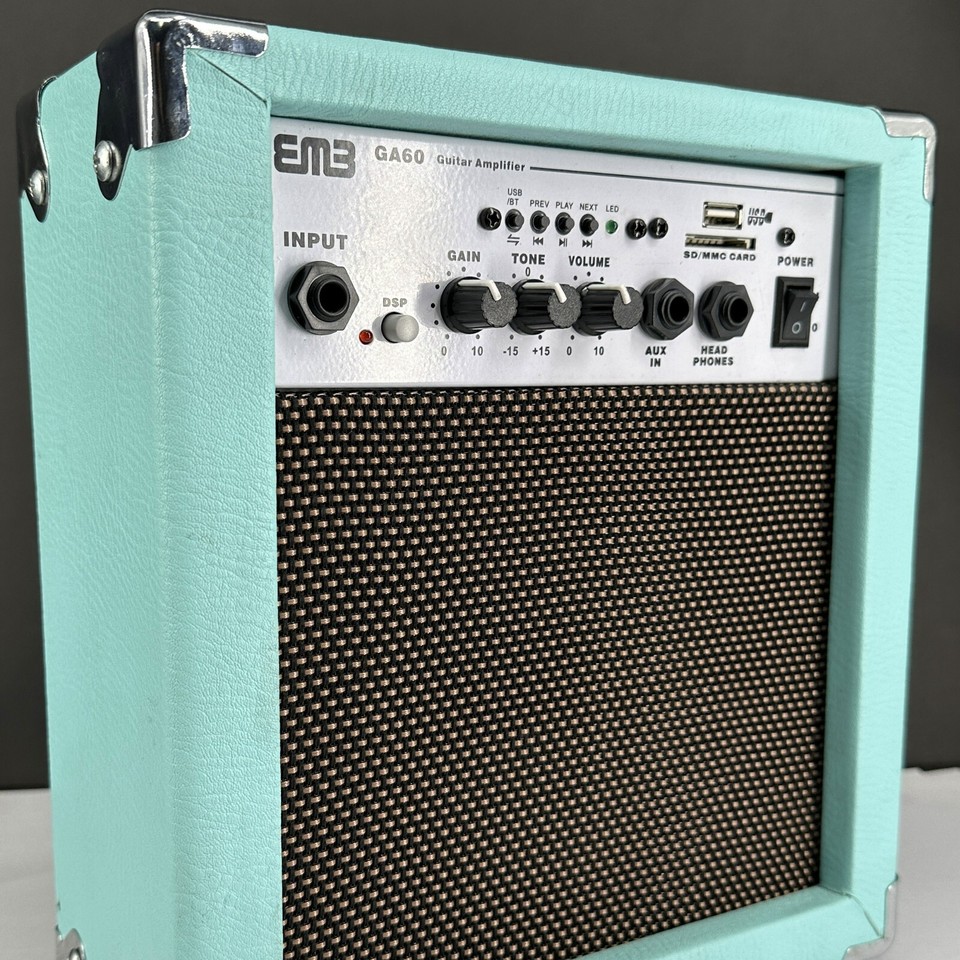 EMB 250W Guitar Amplifier Speaker Powerful Cabinet - SD USB AUX ...