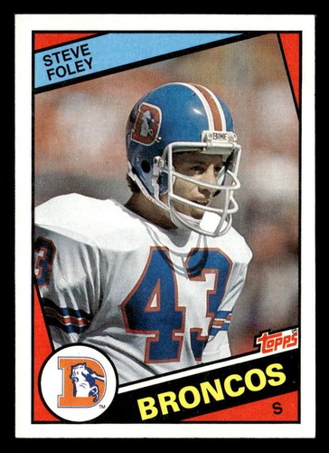 Steve Foley 1984 Topps Card #64 Denver Broncos | eBay