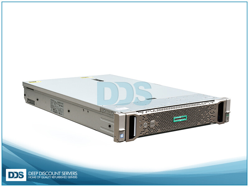 HP DL380 G9 26SFF 2.3Ghz 24-C 64GB Mem P440 RAID 2x10G NIC 2x800W Rails ...