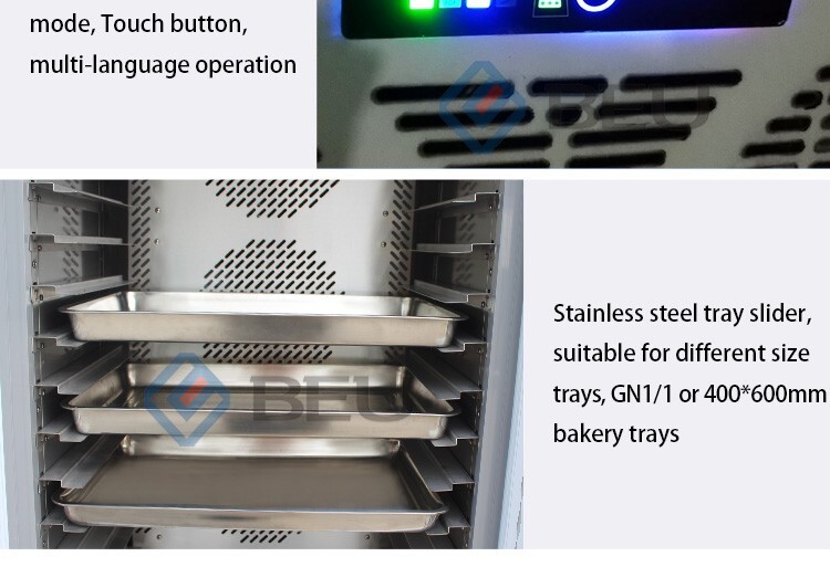 Commercial Restaurant 15 Trays Chest Freezer, Blast Freezer, Batch ...