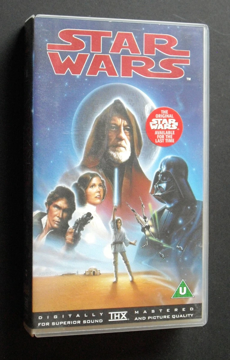 Star Wars : Ep. 4 A New Hope VHS， 1995 filigranes THX remasterisés ...