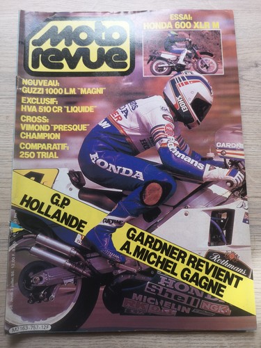 MOTO REVUE du 3/07/1986; Guzzi 1000 L.M. Magni/ HVA 510 CR/ 250 Trial ...