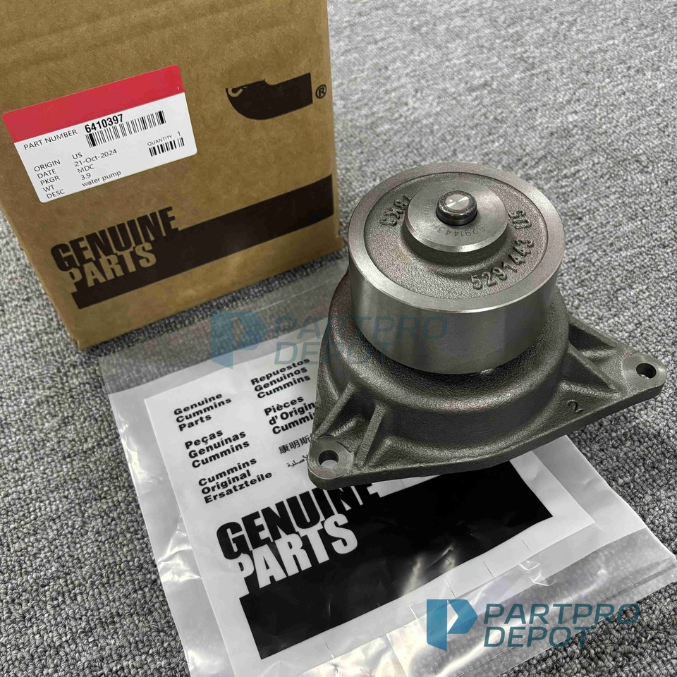 Genuine New Water Pump Kit Fit For Cummins 6410397 | eBay