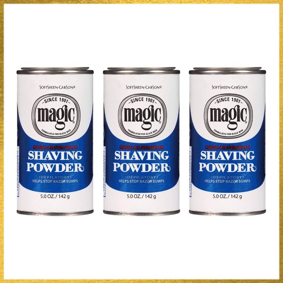 3X MAGIC SHAVING POWDER EXTRA STRENGTH FRAGRANT REGULAR STRENGTH | eBay UK