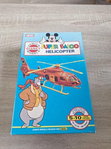 Junior Disney Models by Heller. No 52153. SUPER BALOO Helicopter ...