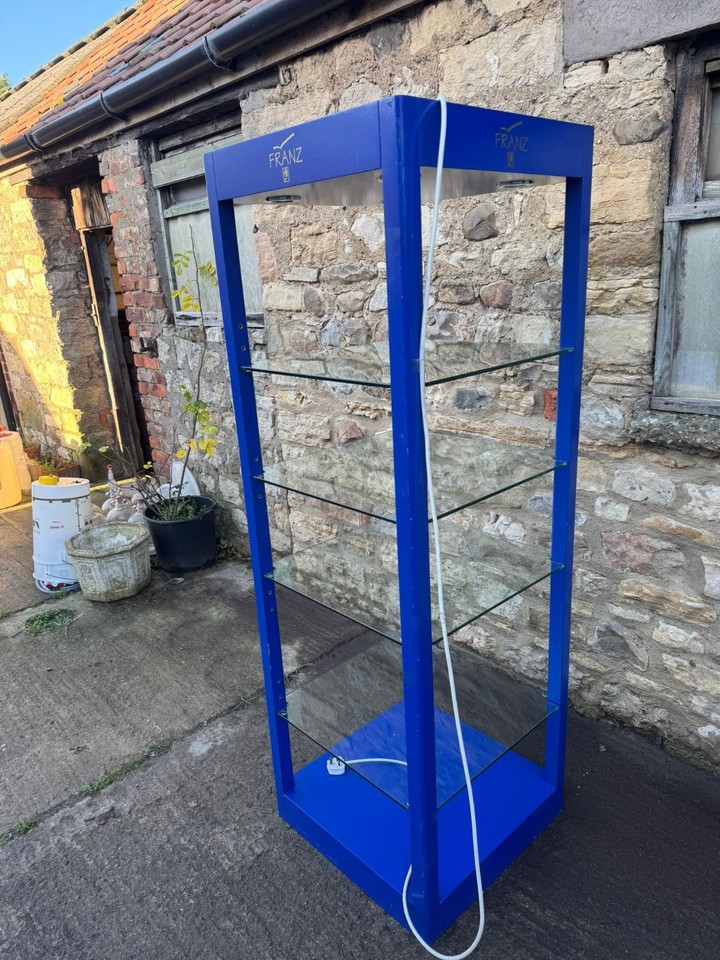 Franz Shop Display Stand Unit Ceramics Hairdressers Lights Shelves Show ...