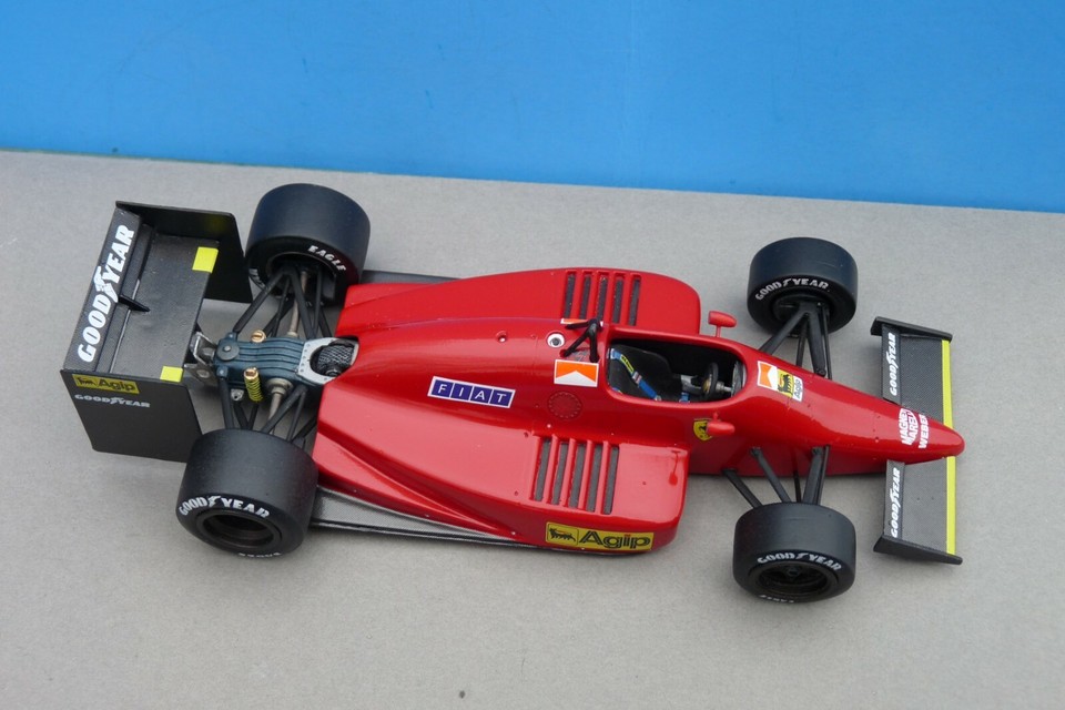 1/25 FERRARI 637 INDY CAR RESIN/WHITE METAL MODEL KIT, INDY RESIN, USAC ...