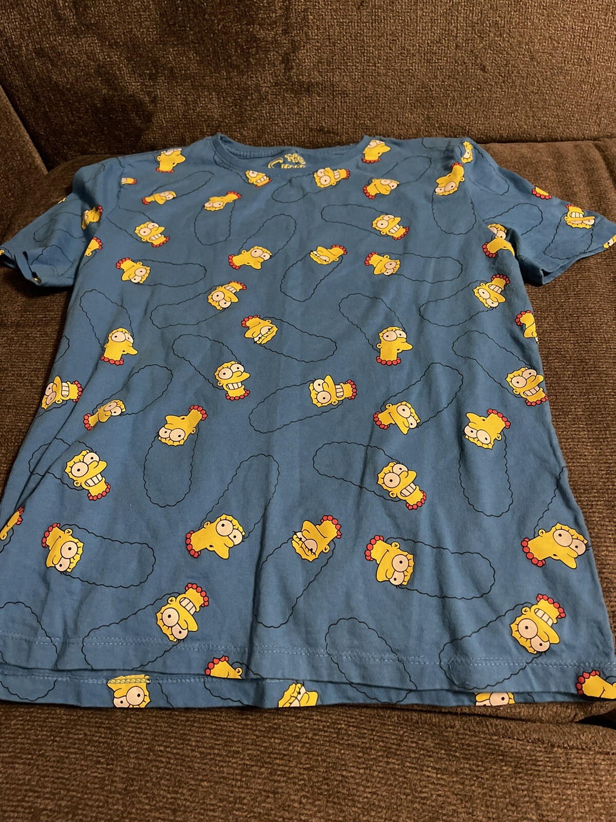 The Simpsons Marge Simpson Faces Blue Women’s Size PP… - Gem