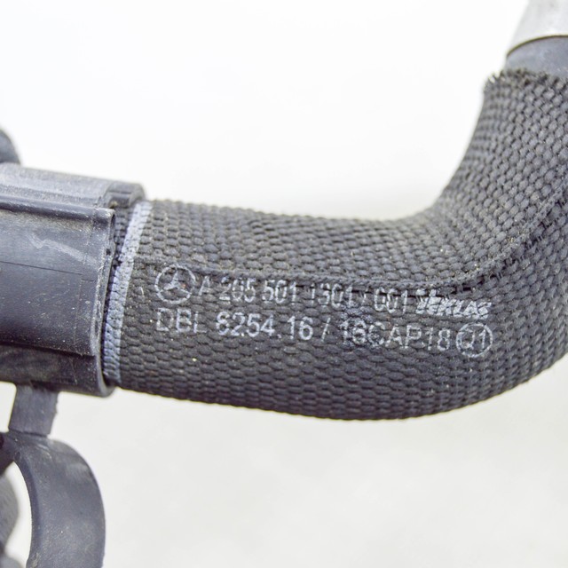 2018 MERCEDES W205 C Class 1.5 Petrol Water Coolant Pipe Hose ...