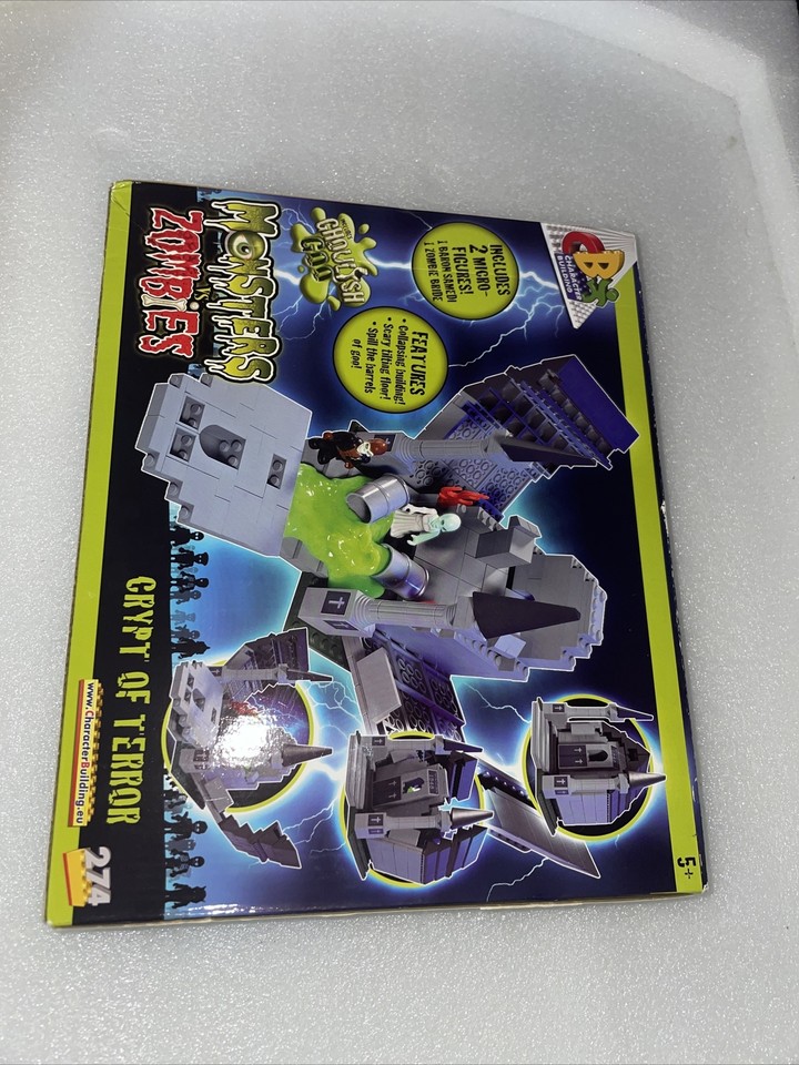 CHARACTER BUILDING MONSTERS vs ZOMBIES CRYPT OF TERROR BNIB | eBay