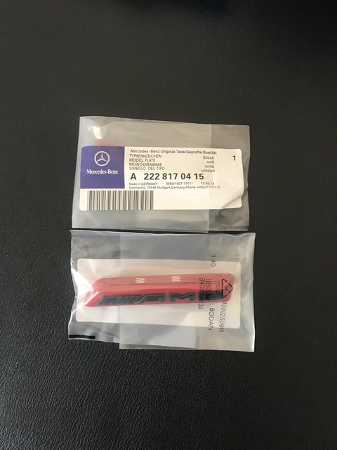 Mercedes-Benz A2228170415 3D Logo Emblem for sale online | eBay