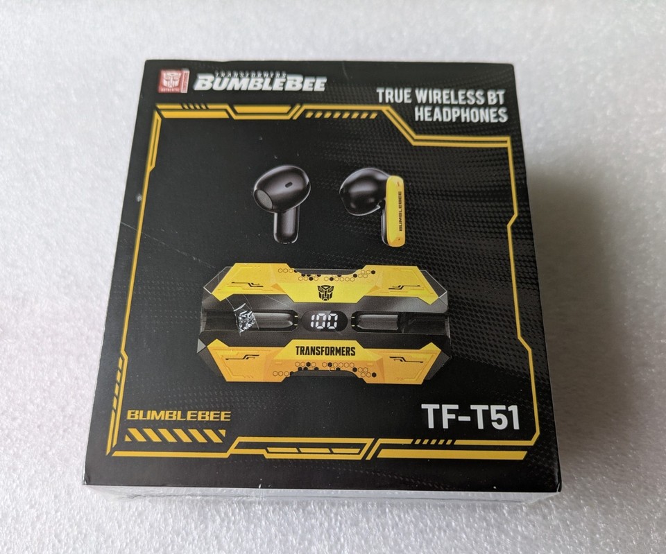 Transformers True Wireless Bluetooth Earbuds - New- Sealed Box | eBay