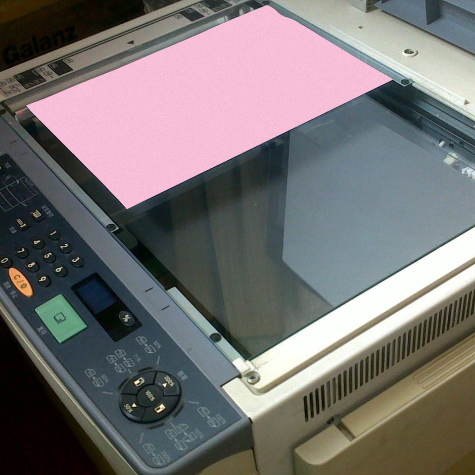 100 Pcs Office Paper School Supplies Heavy Weight for Printing Colored ...