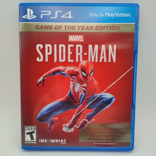 Great Condition Spider Man PlayStation 4 PS4 Game of The Year Edition ...