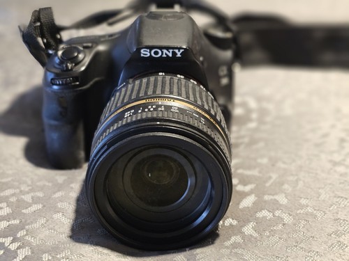 Sony Alpha SLT-A58 20.4MP Digital SLR Camera - Black w/Tamron 18-250 mm ...