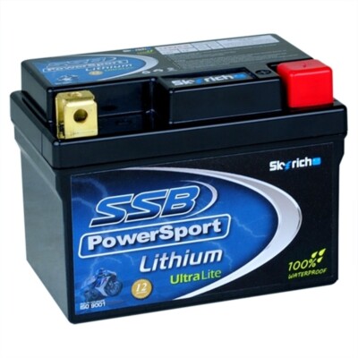 SSB PowerSport Ultralight Lithium Battery for Puch SL50 Lido Vario 1983 ...