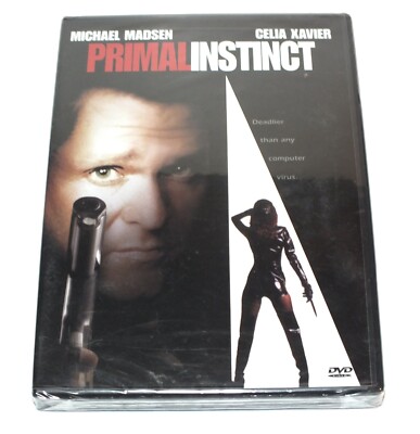 Primal Instinct DVD Michael Madsen Celia Xavier 2004 Cop Drama Thriller ...
