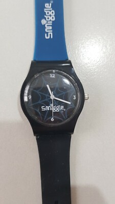 Smiggle Analogue Watch - Black and Blue Colour - Used - Excellent ...