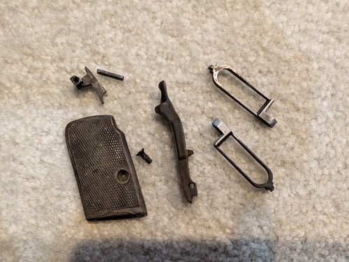 Colt 1908 Pocket Hammerless .25 cal Dealer Lot Grip Trigger Release ...
