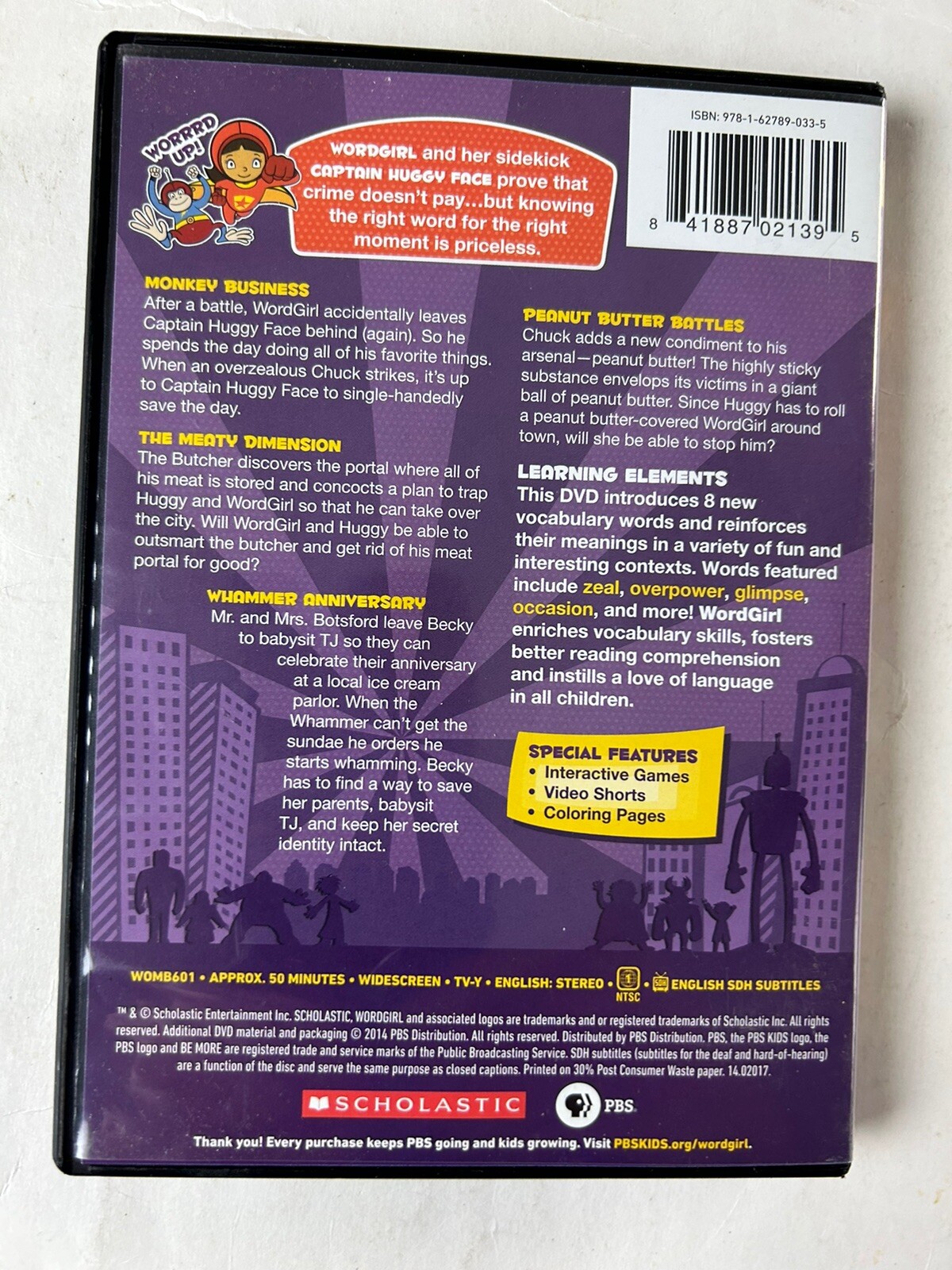 WordGirl Monkey Business DVD 2014 Widescreen 841887021395 | eBay