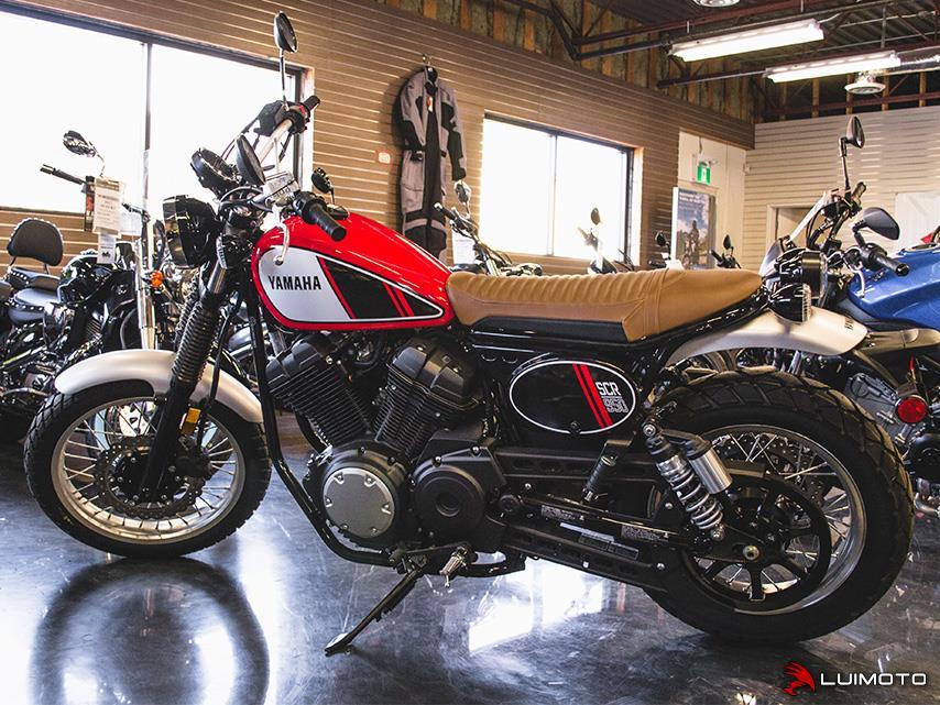 Yamaha SCR950 Seat Cover 2017 2018 2019 2020 2021 Black Brown Front ...