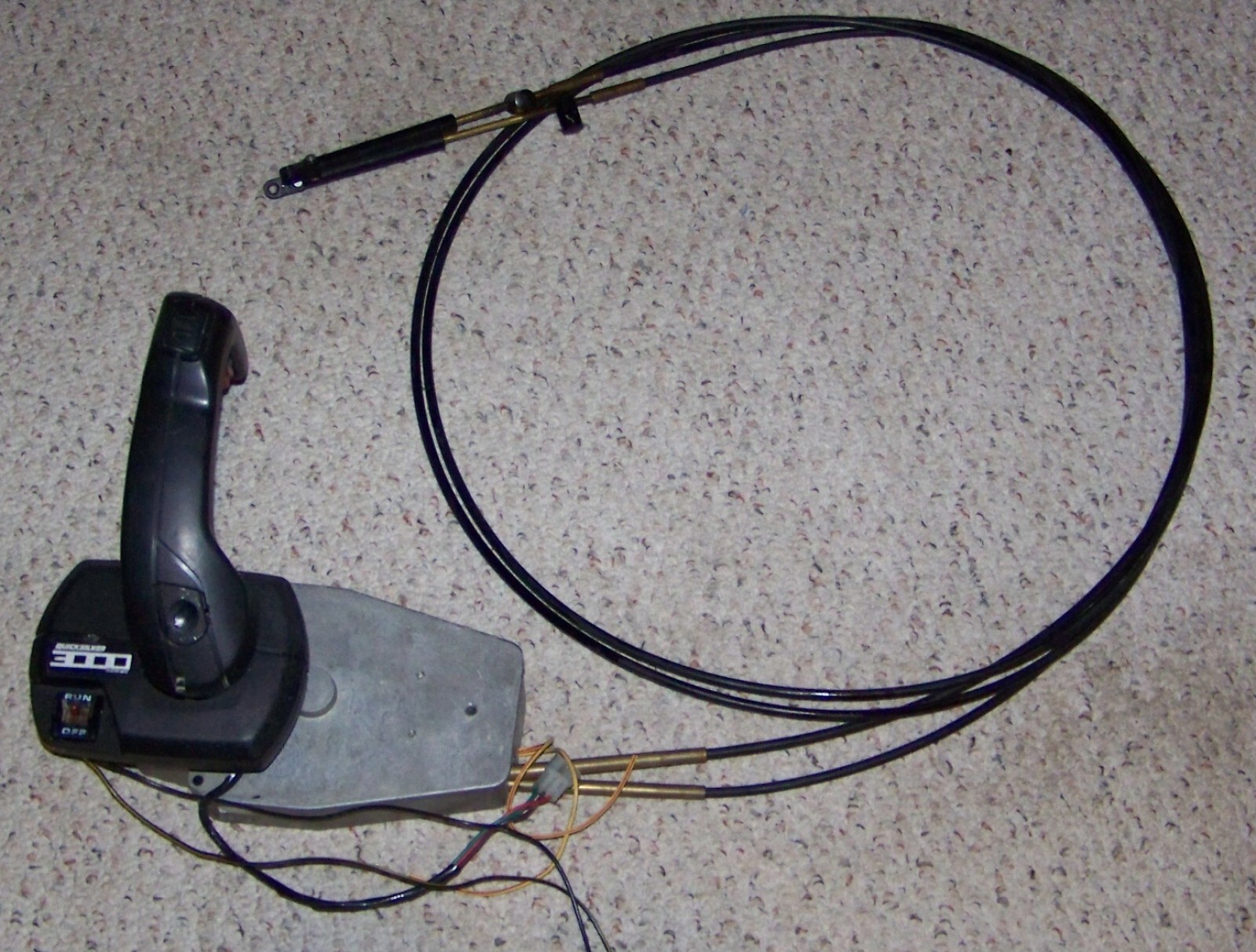 Mercury Quicksilver 3000 Classic Remote Control Tilt Trim 14' 15' Cable ...