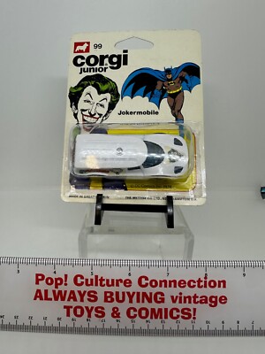 1976 DC Comics Corgi Jr Die Cast Jokermobile NEW Sealed Inv-2121 | eBay