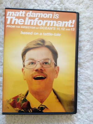 The Informant (DVD, 2010) Matt Damon, Scott Baklua, Joel McHale ...