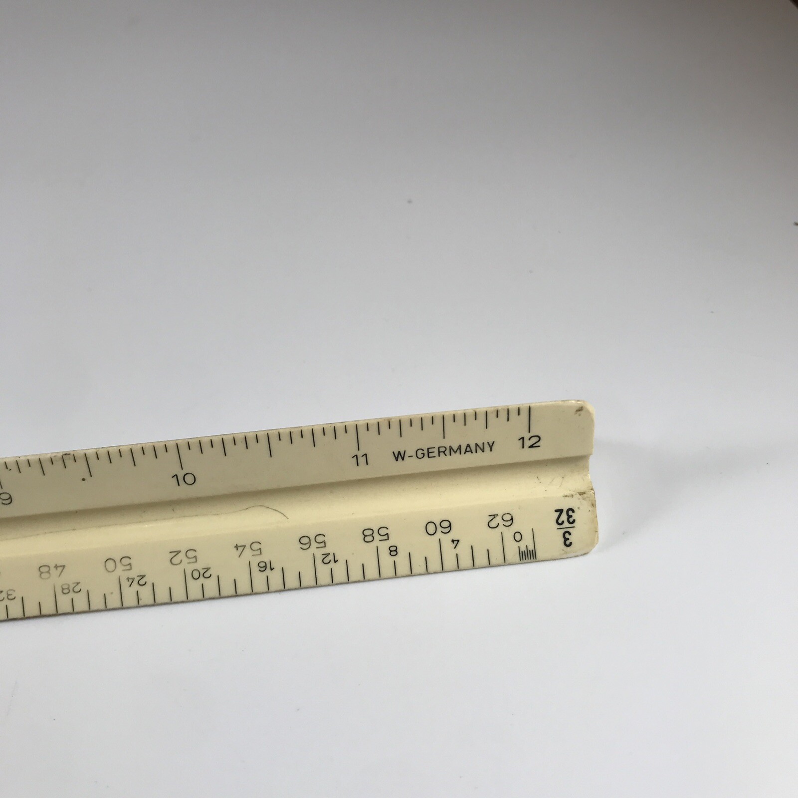 Alvin Architect Scale Drafting Ruler No 110P Triangular West Germany ...