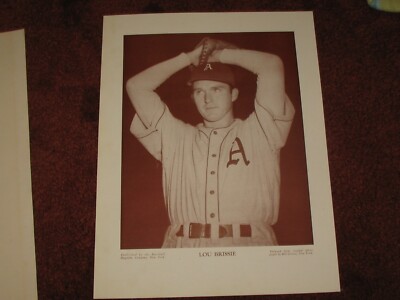1916-57 M114 Baseball Magazine Premium Lou Brissie ~Philadelphia A's | eBay