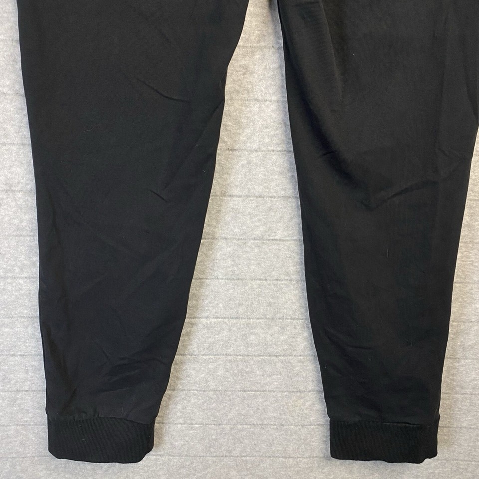 Adidas Essentials Men's Small Joggers Tapered Cuff Pants Black GK9226 ...