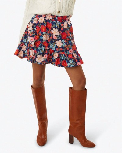 Draper James ruffle wrap skirt size L | eBay