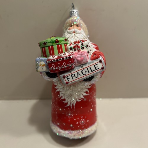Patricia Breen 2009 Jansen 6” Santa Red #2916 Swarovski ‘FRAGILE ...