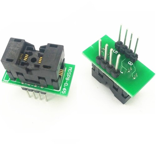 1PCS MSOP8 to DIP8 MCU Test IC socket Programmer adapter Socket UK ...