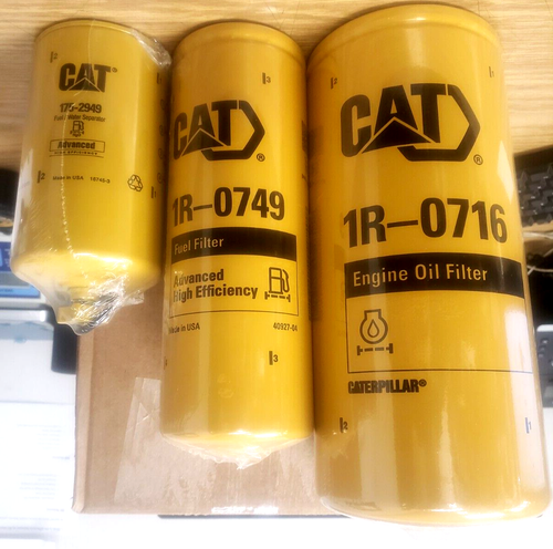 Caterpillar 3406 C10 C11 C12 C13 C15 C16 Engine Filter Kit Fuel Oil ...