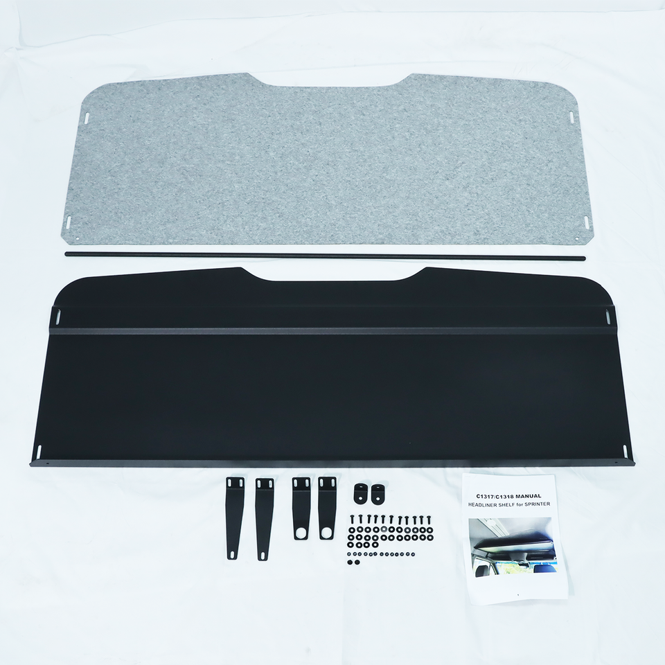 Aluminum Van Headliner Shelf Fit for 2019-2023 Mercedes Sprinter Van | eBay